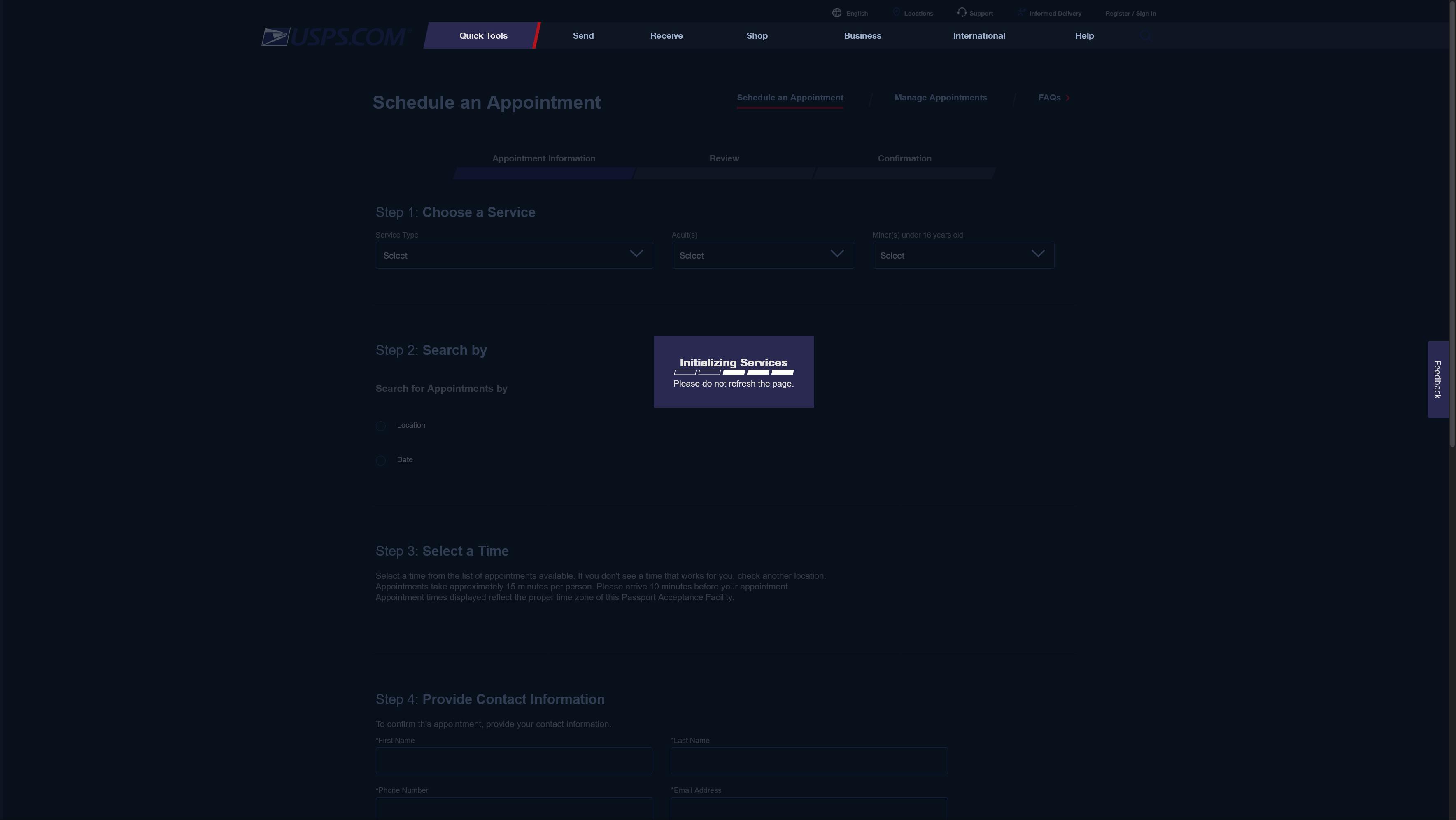 tools.usps.com - site is not usable · Issue #121344 · webcompat/web-bugs · GitHub