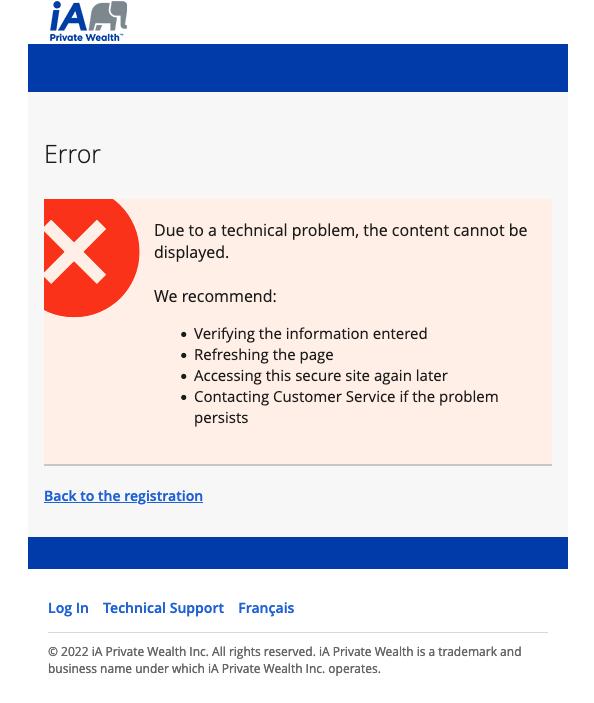 client.iaprivatewealth.ca - site is not usable · Issue #121090 · webcompat/web-bugs · GitHub