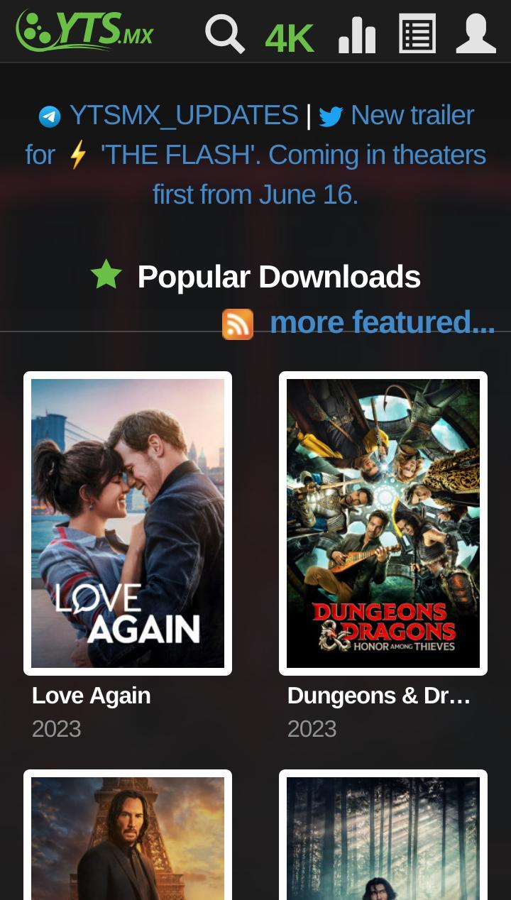 yts.mx - The page lacks CSS for a moment when accessed · Issue #122923 ...