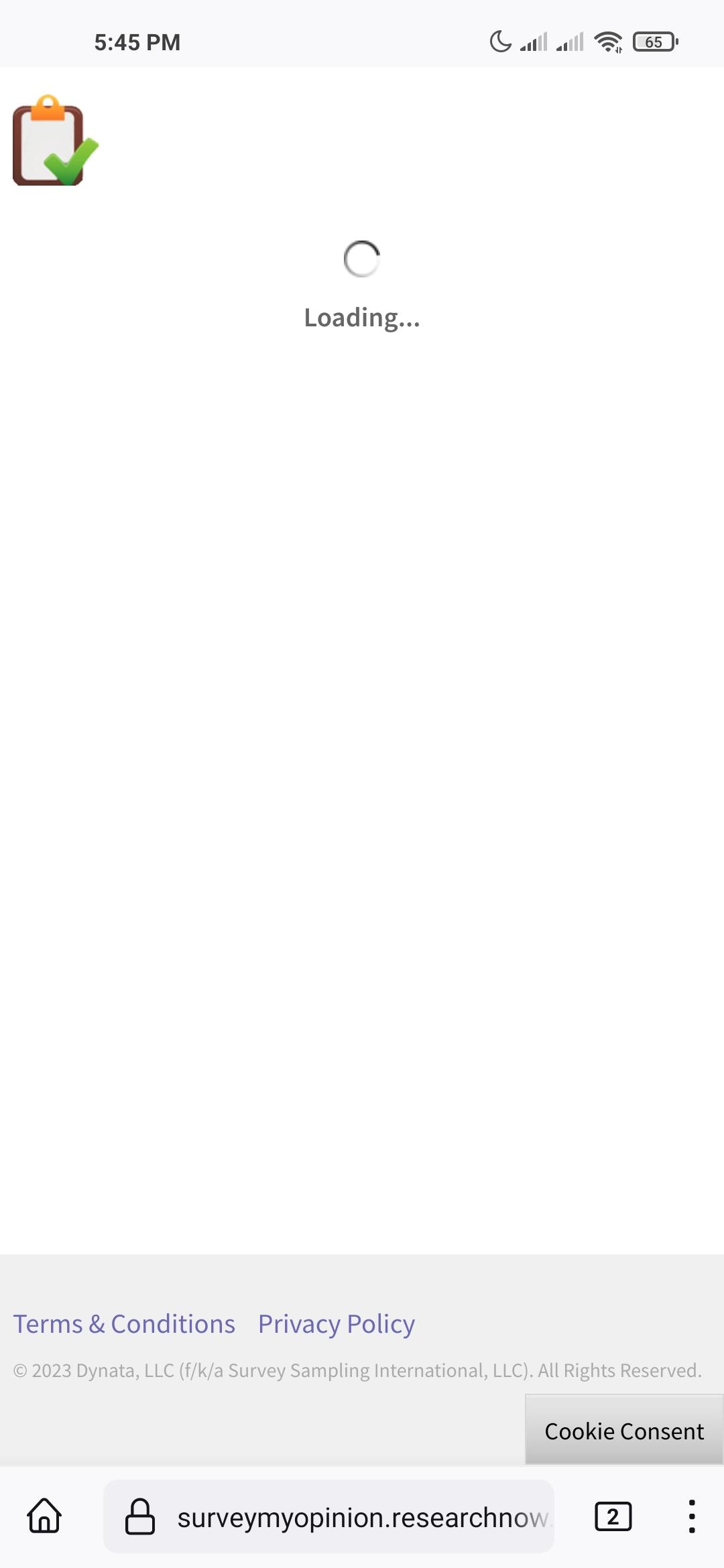 surveymyopinion.researchnow.com - Stuck loading (ETP) · Issue #122371 · webcompat/web-bugs · GitHub