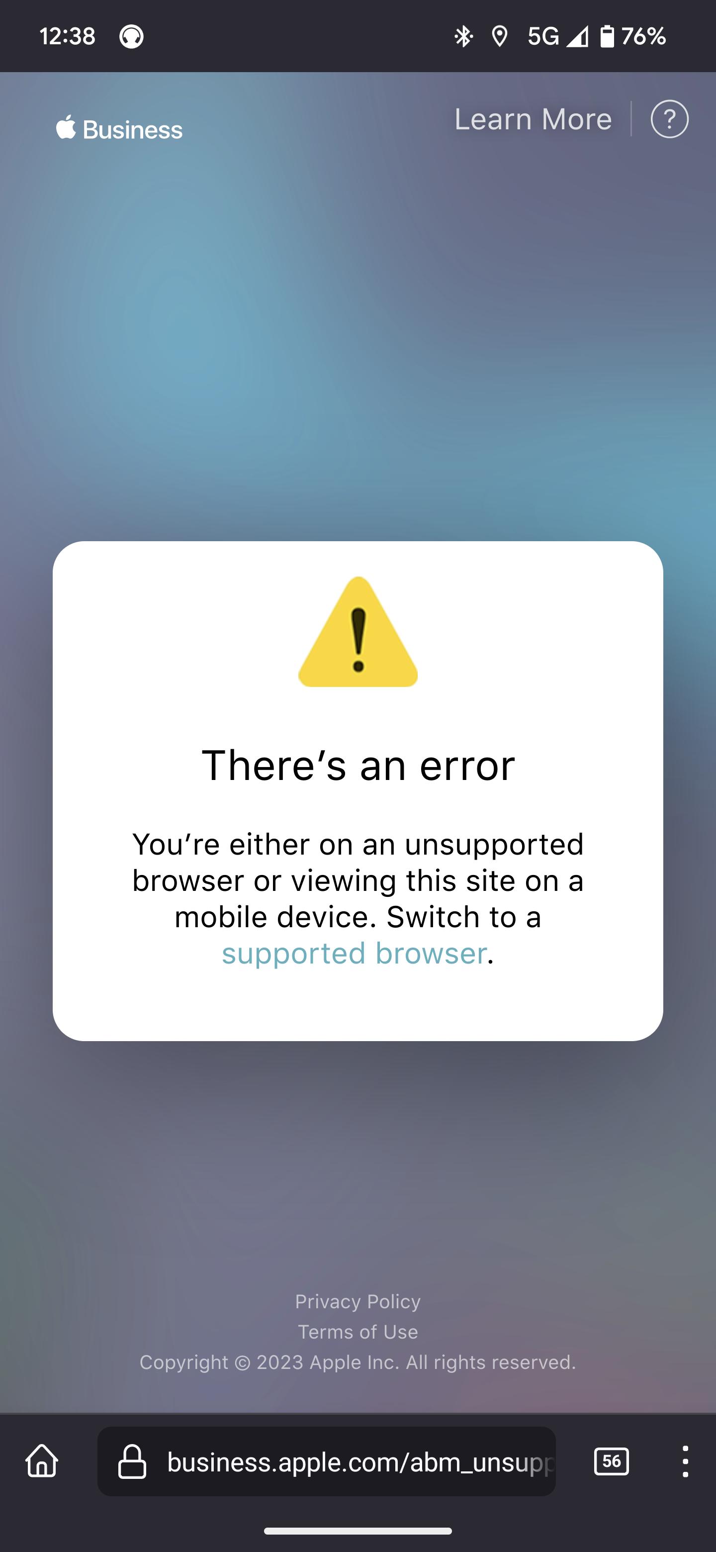 Site Is Not Usable · Issue 121899 · Webcompatweb 