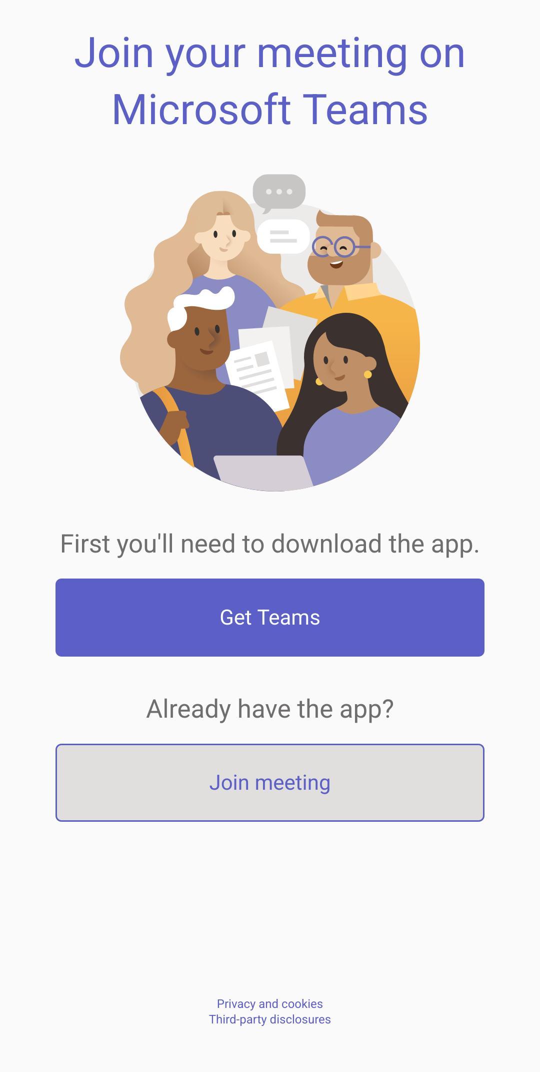 teams.microsoft.com - site is not usable · Issue #125531 · webcompat/web-bugs · GitHub