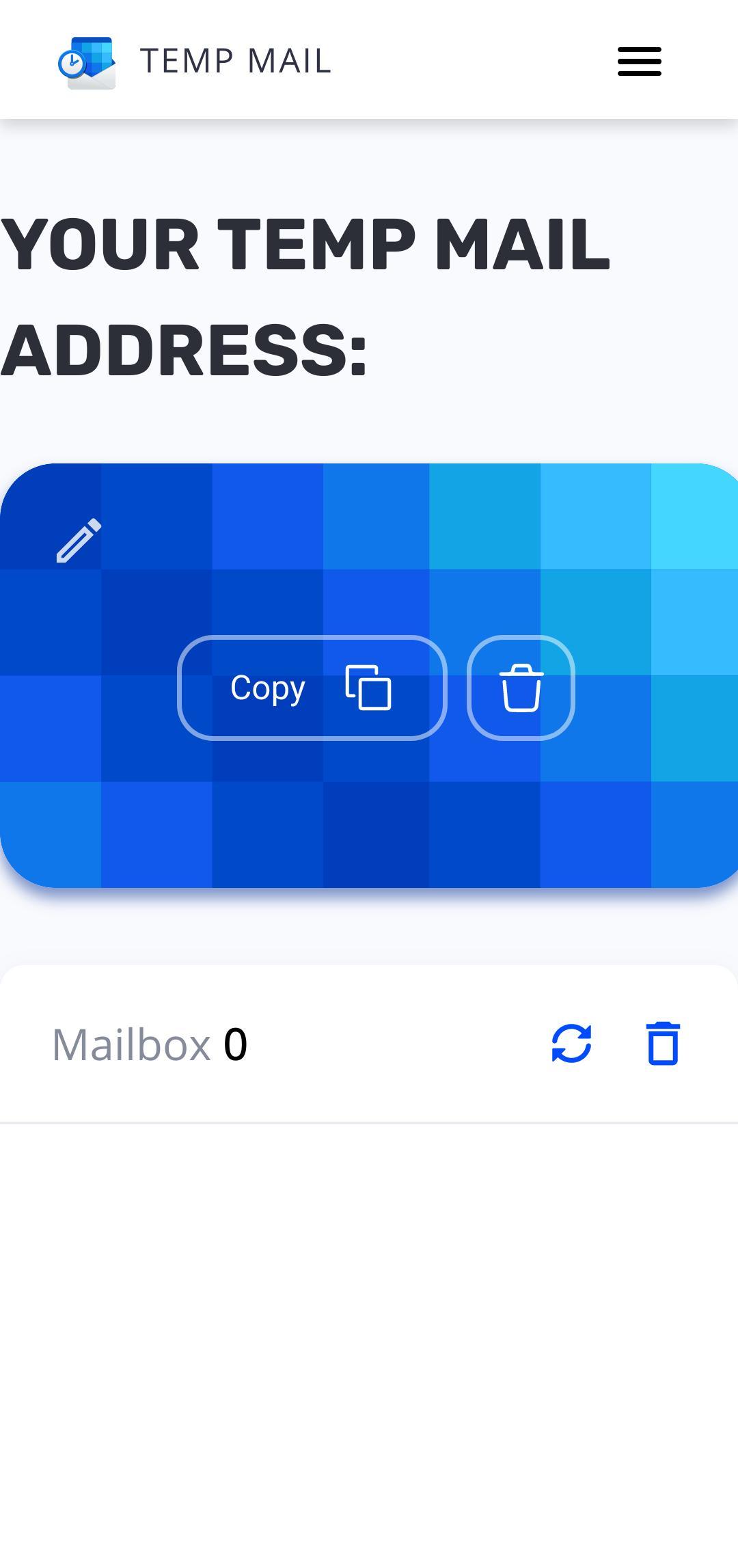 tempmail.email - design is broken · Issue #125648 · webcompat/web-bugs · GitHub