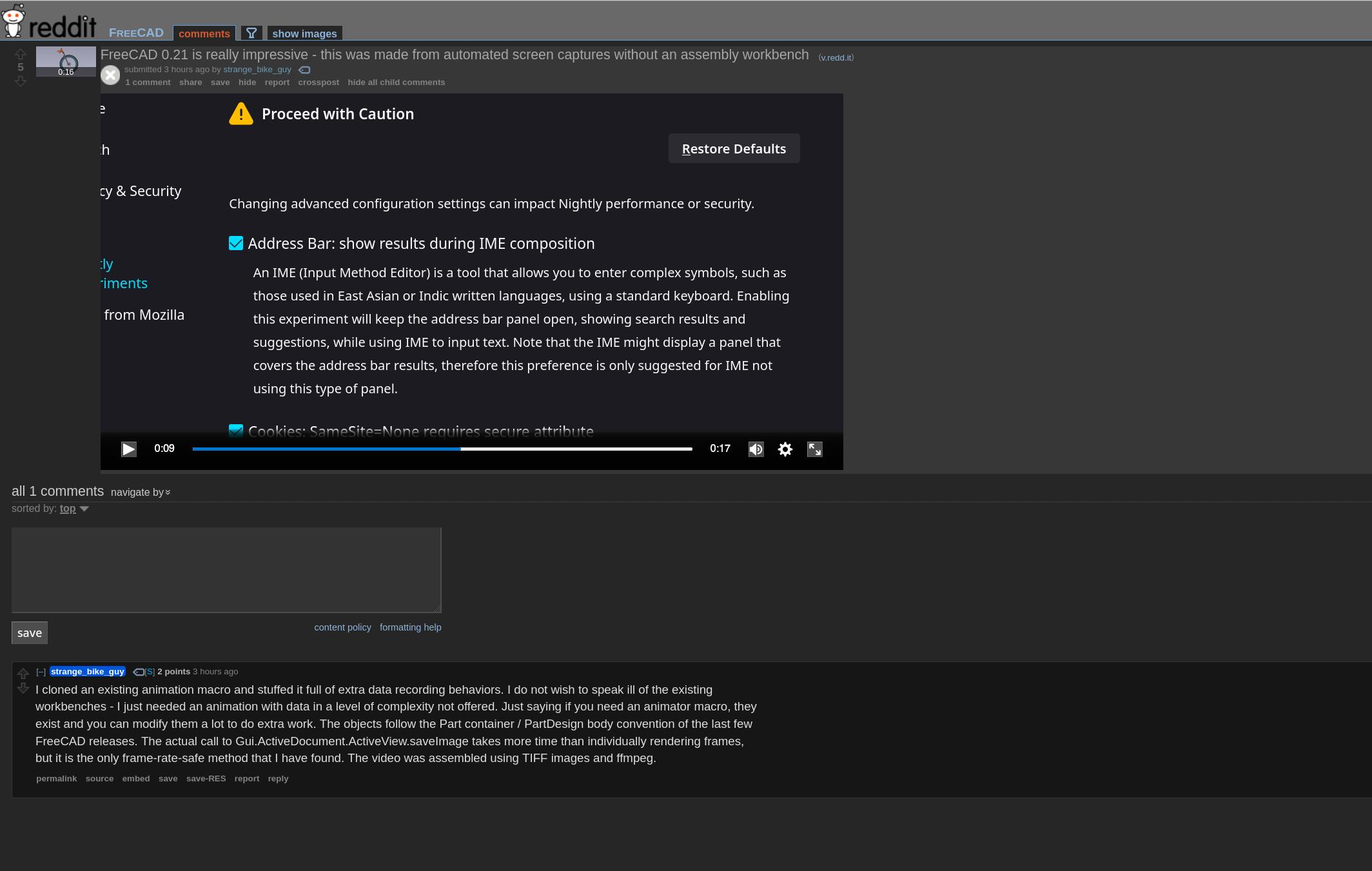 old.reddit.com - video or audio doesn't play · Issue #127633 · webcompat/web-bugs · GitHub