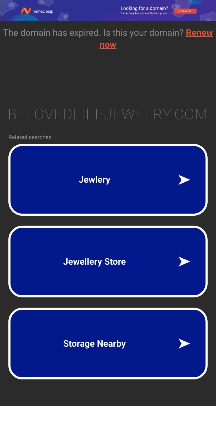 belovedlifejewelry.com - see bug description · Issue #127715 · webcompat/web-bugs · GitHub