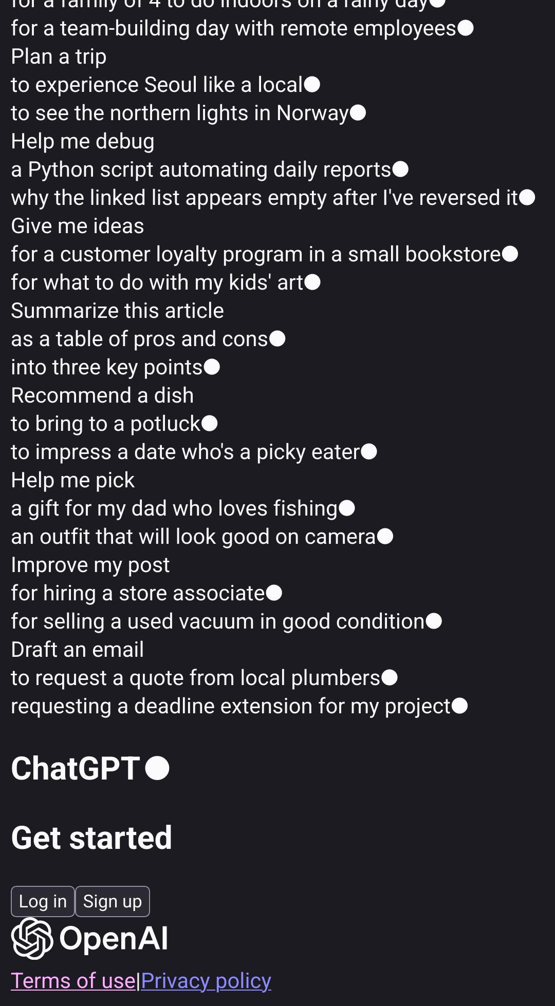 chat.openai.com - site is not usable · Issue #127680 · webcompat/web-bugs · GitHub