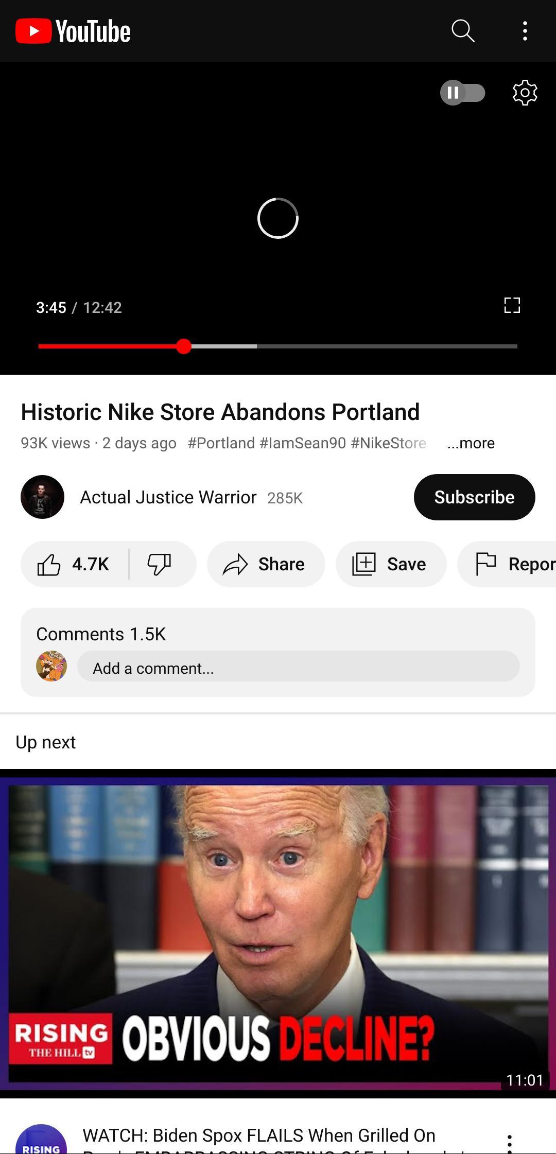 m.youtube.com - see bug description · Issue #127132 · webcompat/web-bugs · GitHub