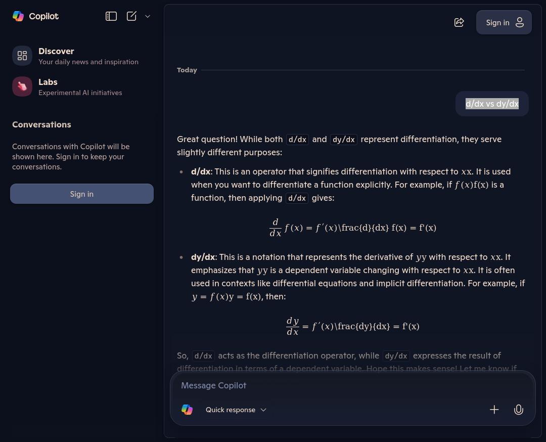 copilot.microsoft.com - Math formatting fails to render · Issue #157886 · webcompat/web-bugs ...